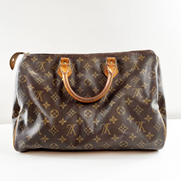 Louis Vuitton | Bags | Louis Vuitton Monogram Vintage Leather Top ...